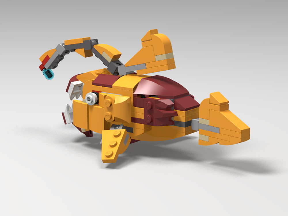 LEGO MOC 31112 Angler Fish by Brickworx | Rebrickable - Build with LEGO