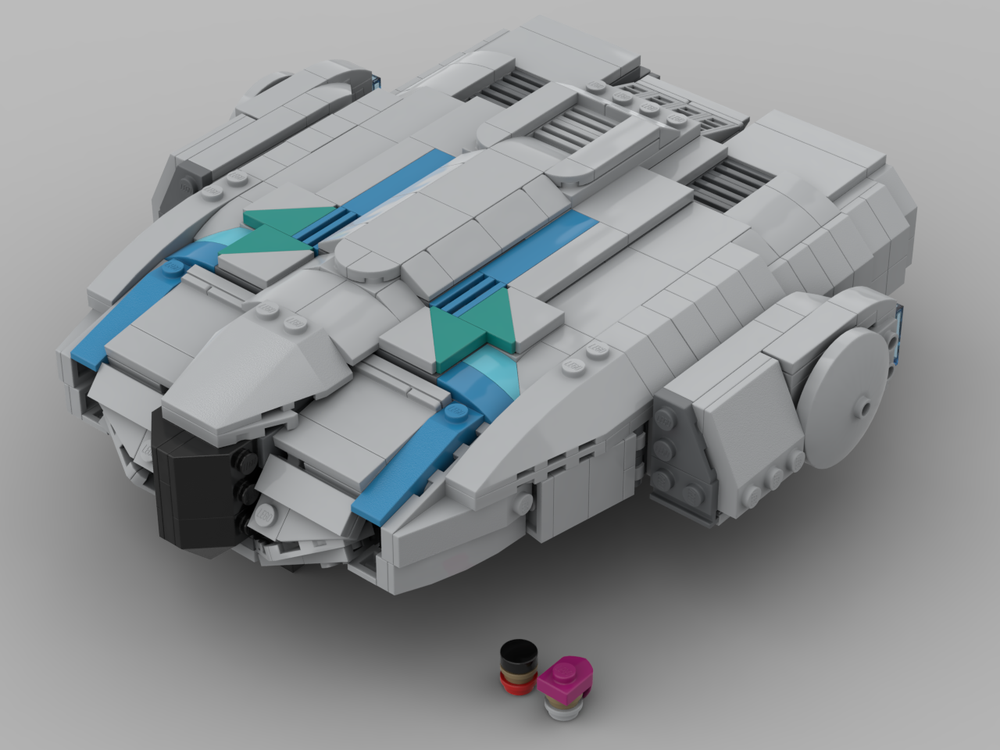 LEGO MOC 1:250 scale Elite dangerous keelback by TheRealBeef1213 ...