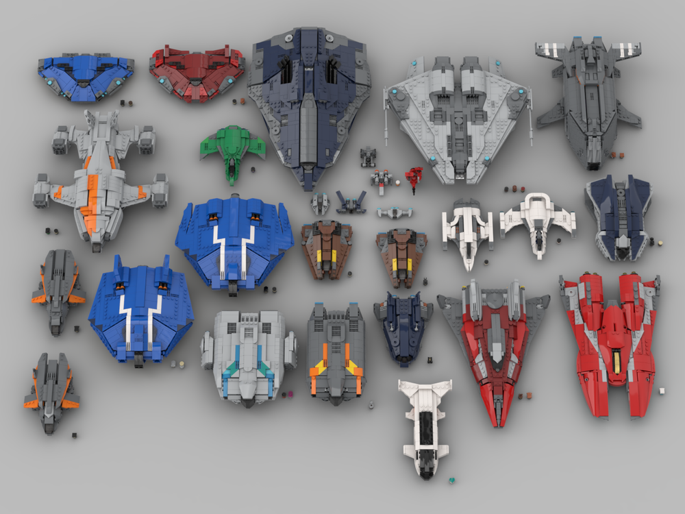 LEGO MOC 1:250 scale Elite dangerous keelback by TheRealBeef1213 ...