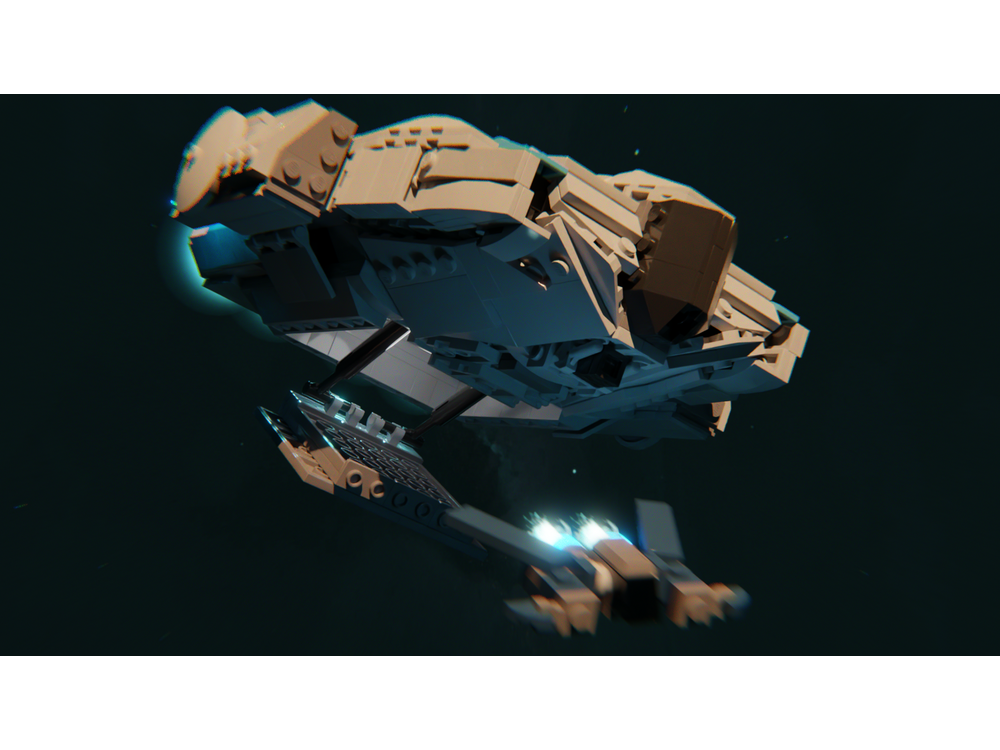 LEGO MOC 1:250 scale Elite dangerous keelback by TheRealBeef1213 ...