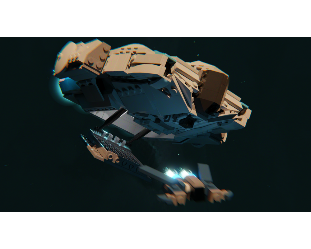 LEGO MOC 1:250 scale Elite dangerous keelback by TheRealBeef1213 ...