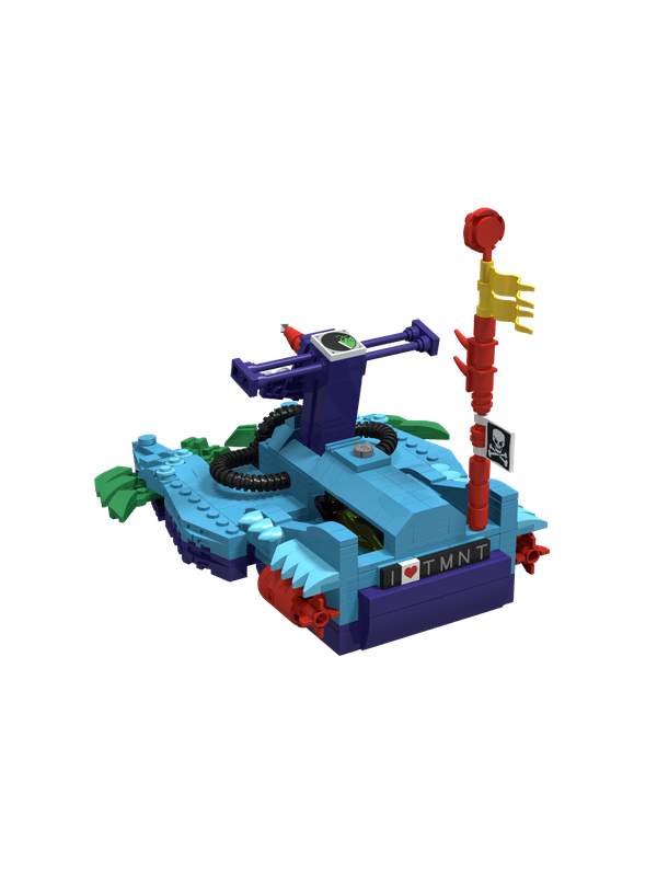 LEGO MOC TMNT 90s Sewer gas vehicle by Daddyniemi | Rebrickable - Build ...