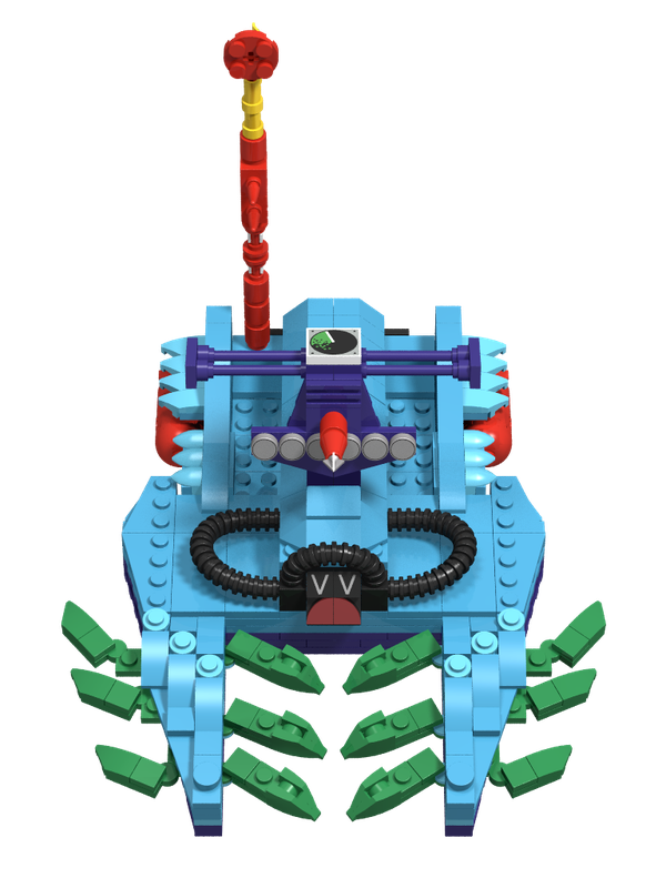 LEGO MOC TMNT 90s Sewer gas vehicle by Daddyniemi | Rebrickable - Build ...