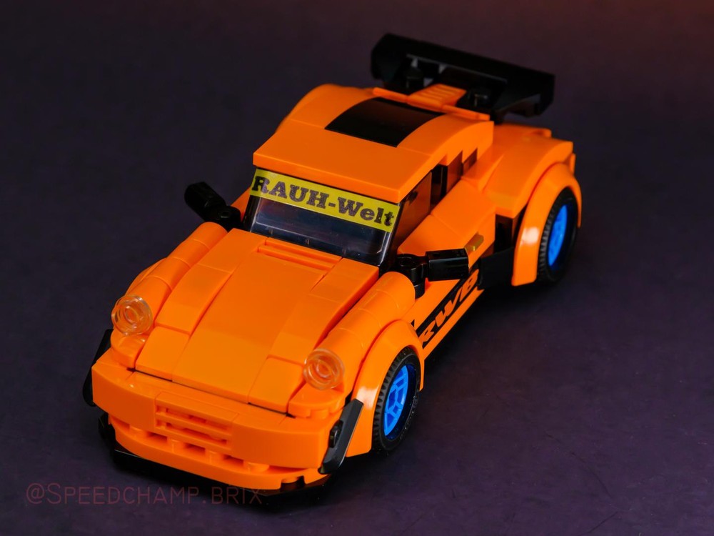 LEGO MOC Porsche 911 RWB 964 Orange by sc.brix | Rebrickable - Build ...