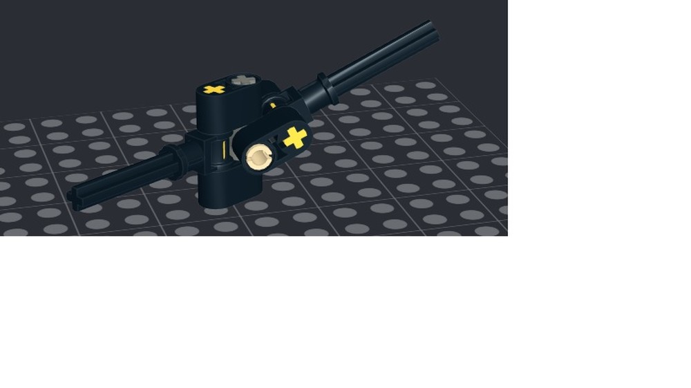 LEGO MOC MOC u-joint by oneofthespinningwheels | Rebrickable - Build ...