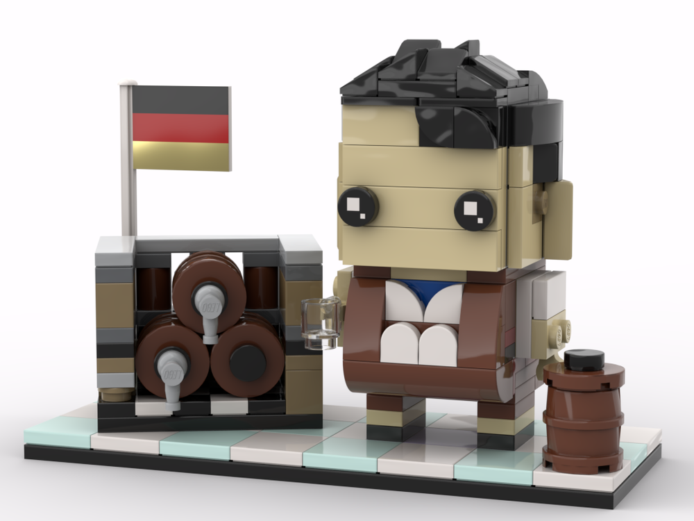LEGO MOC Germany - Beerfest by GetMeBricked | Rebrickable - Build with LEGO