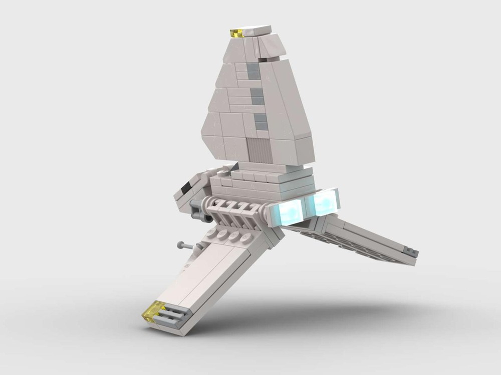 LEGO MOC Micro Build - Lambda Class Shuttle - V2 by ZeroFoxGiven ...