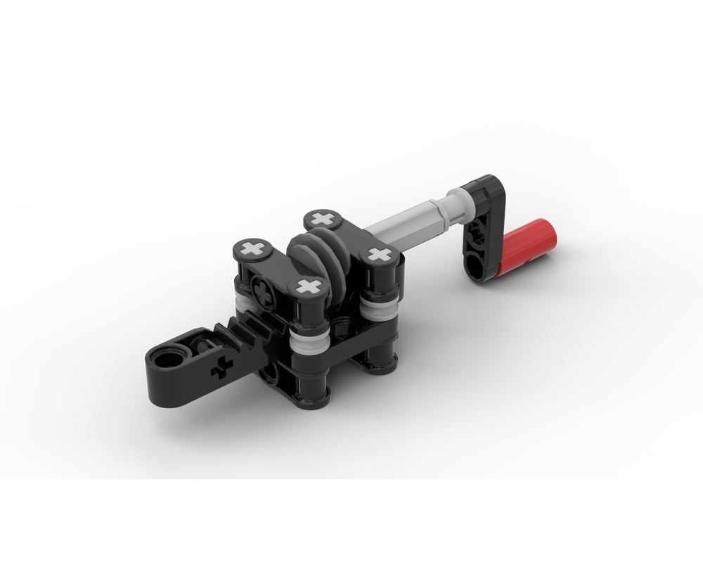 LEGO MOC Worm Gear Rack by 2in1 | Rebrickable - Build with LEGO