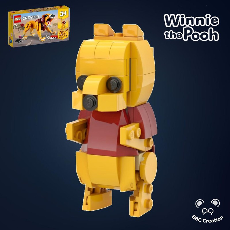 Lego Moc Pooh By Bbchai Rebrickable Build With Lego