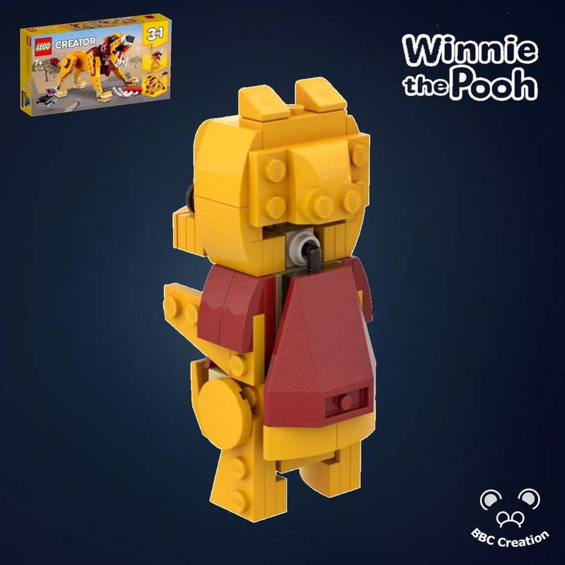 LEGO MOC Pooh by bbchai | Rebrickable - Build with LEGO
