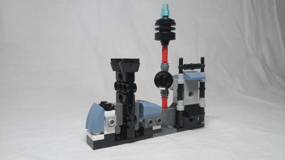 LEGO MOC Cyber Skyline by Dafeld | Rebrickable - Build with LEGO