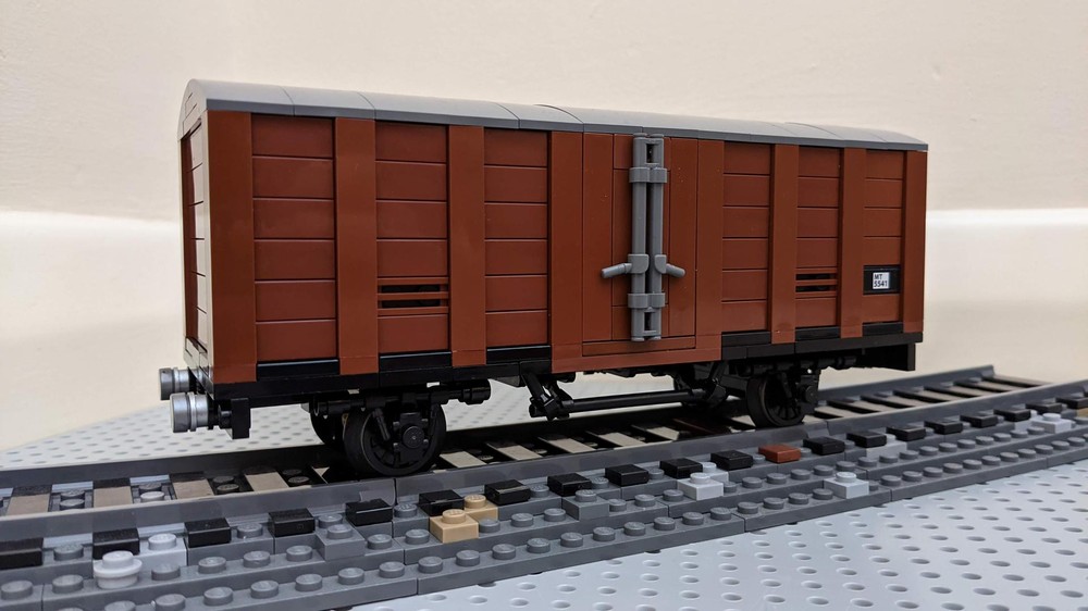 LEGO MOC-73301 European Boxcar by Joelbrown5968 | Rebrickable - Build ...