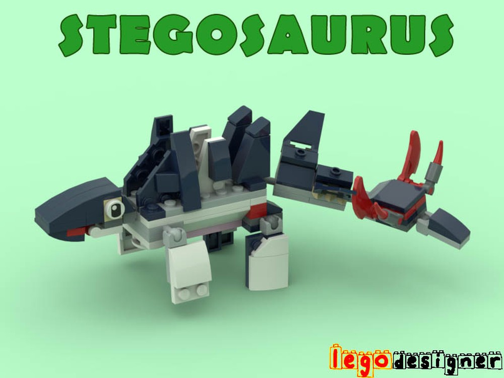 Lego Moc 31088 Stegosaurus Alternate Build By Legodesigner