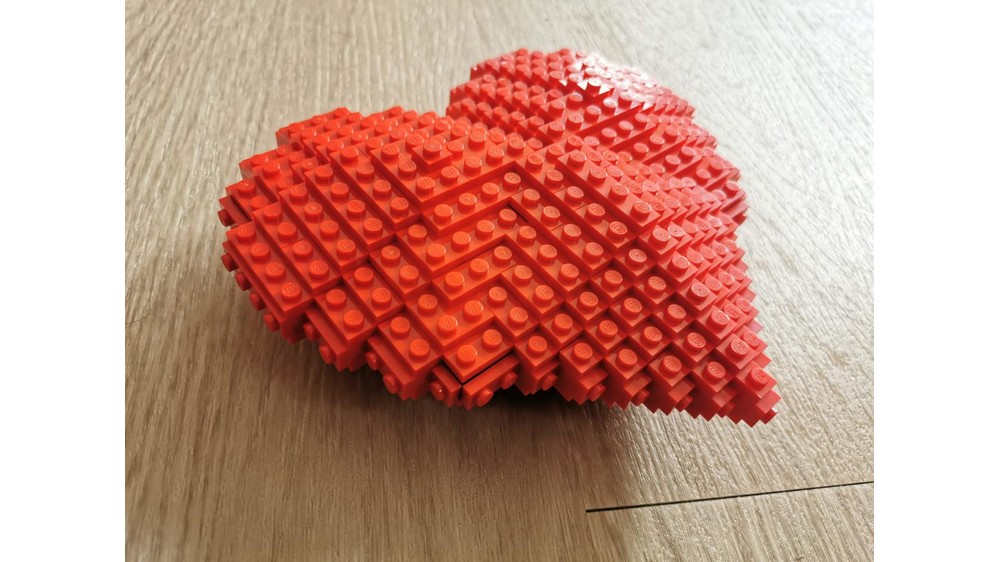 LEGO MOC Heart by Shryne | Rebrickable - Build with LEGO