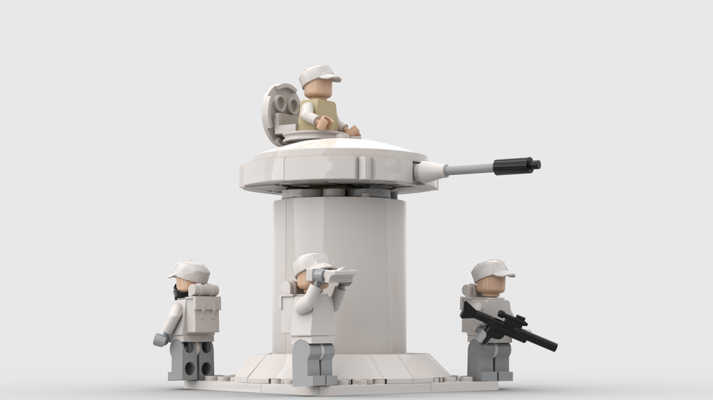 LEGO MOC Hoth Rebel DF.9 Anti-Infantry Turret Tower by BigJudge ...