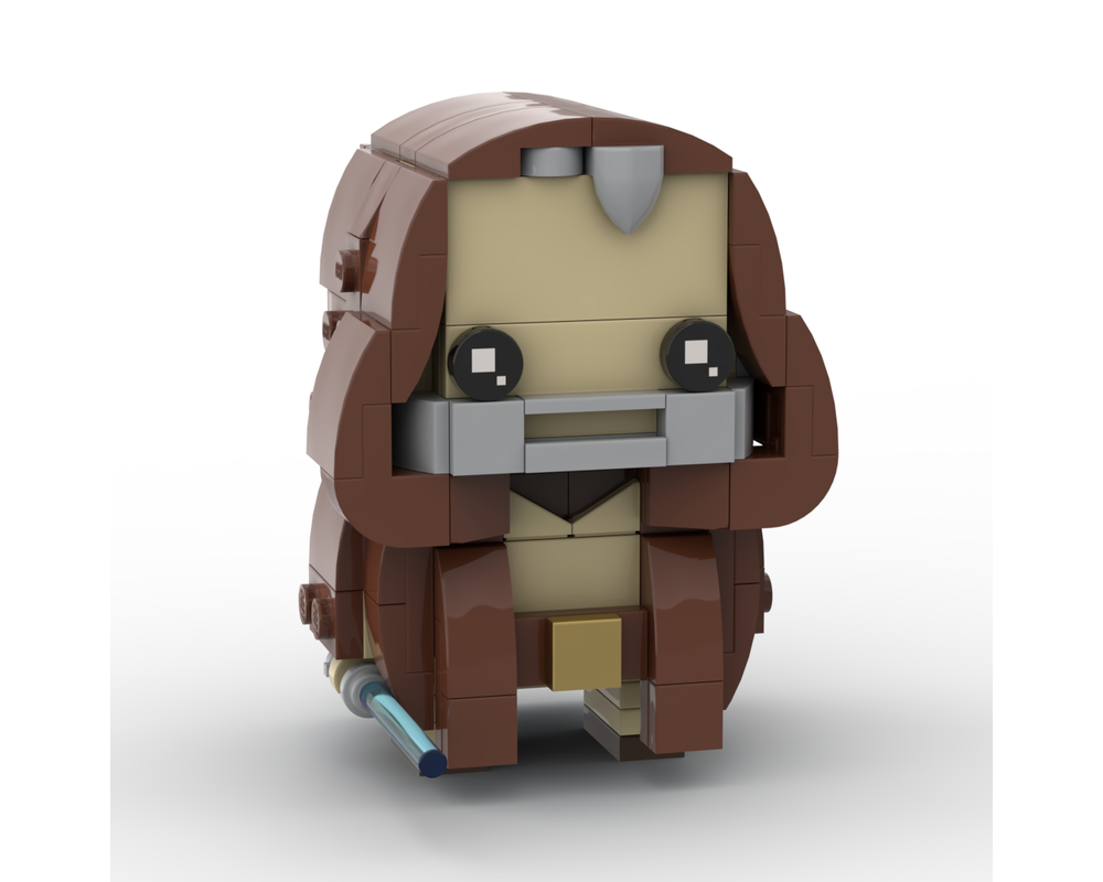 LEGO MOC Ben Kenobi BrickHeadz by Imperial_brickz | Rebrickable - Build ...