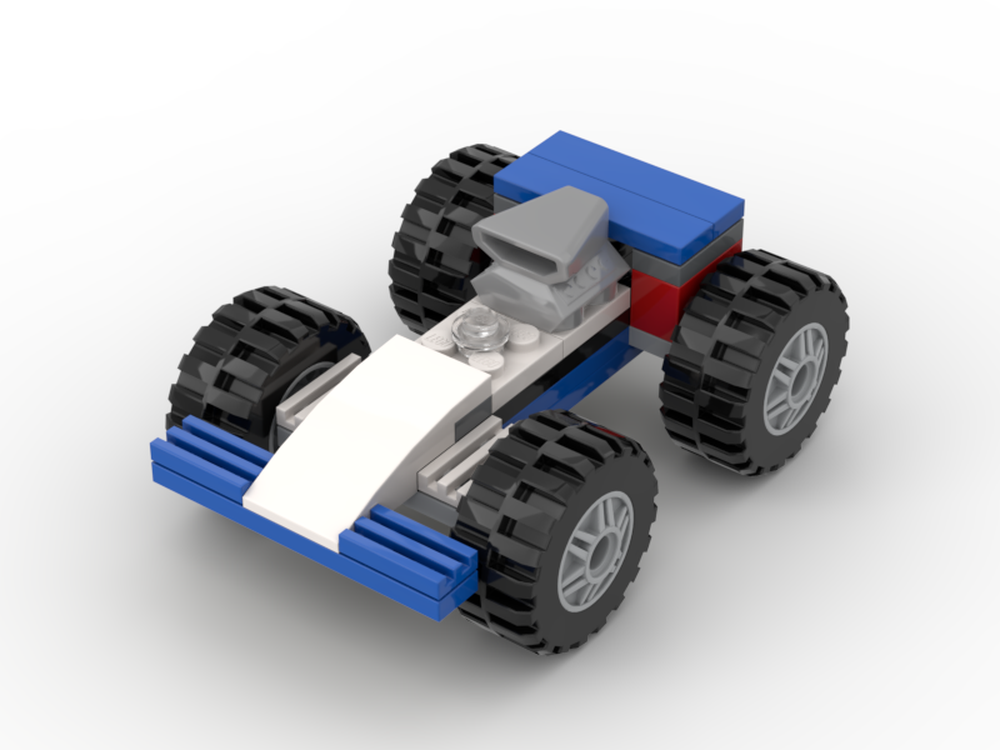 Lego Moc 31087 Small Formula One Car By Legoford Rebrickable Build