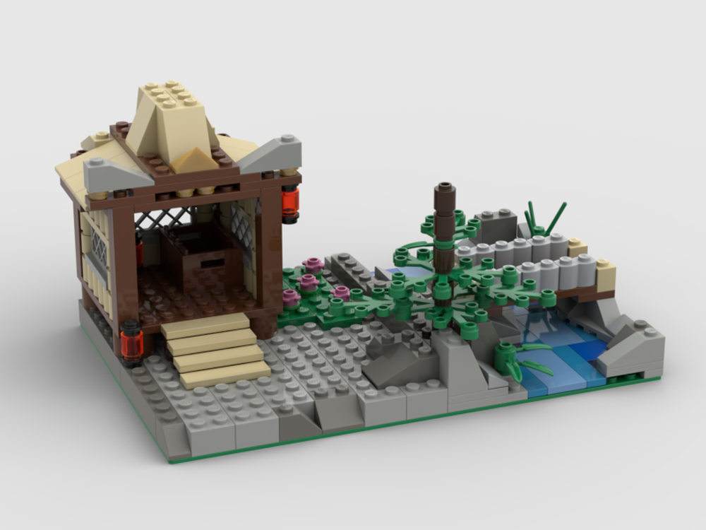 LEGO MOC-73354 Japanese House by valpetrov555 | Rebrickable - Build ...