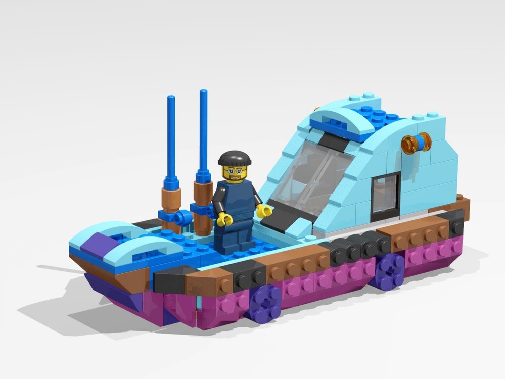 Lego Moc 10698 Motor Yacht By Moe Brickman Rebrickable Build With Lego