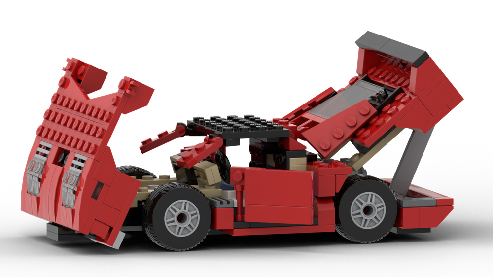 LEGO MOC 5867 F40 (WOD, H & T) by Schwimpy | Rebrickable - Build with LEGO