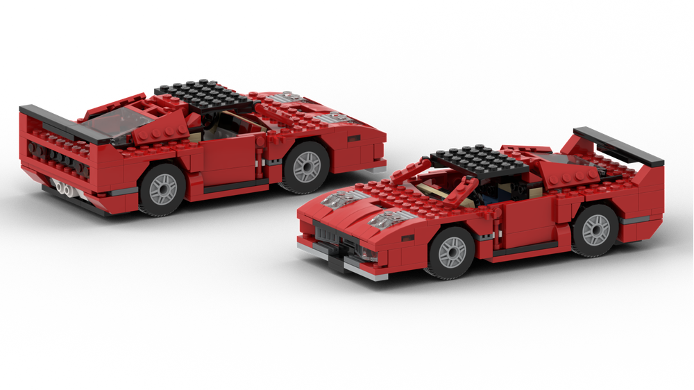 LEGO MOC 5867 F40 (WOD, H & T) by Schwimpy | Rebrickable - Build with LEGO