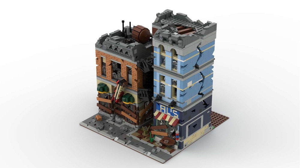 LEGO MOC Detective's Office - Apocalypse Version by SugarBricks ...