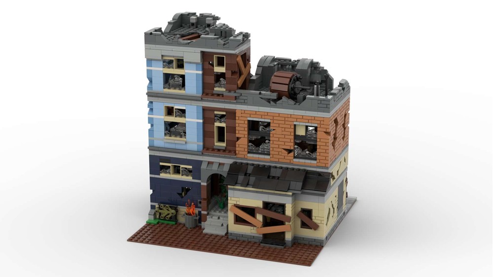 LEGO MOC Detective's Office - Apocalypse Version by SugarBricks ...