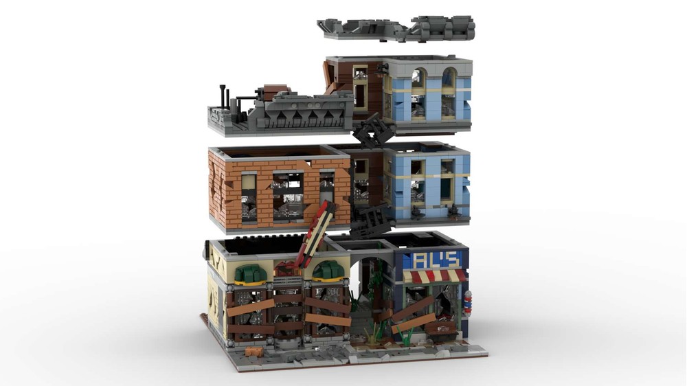 LEGO MOC Detective's Office - Apocalypse Version by SugarBricks ...