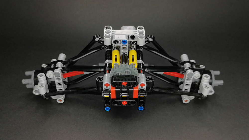 LEGO MOC Front buggy suspension with drive [MOC] Przednie zawieszenie ...