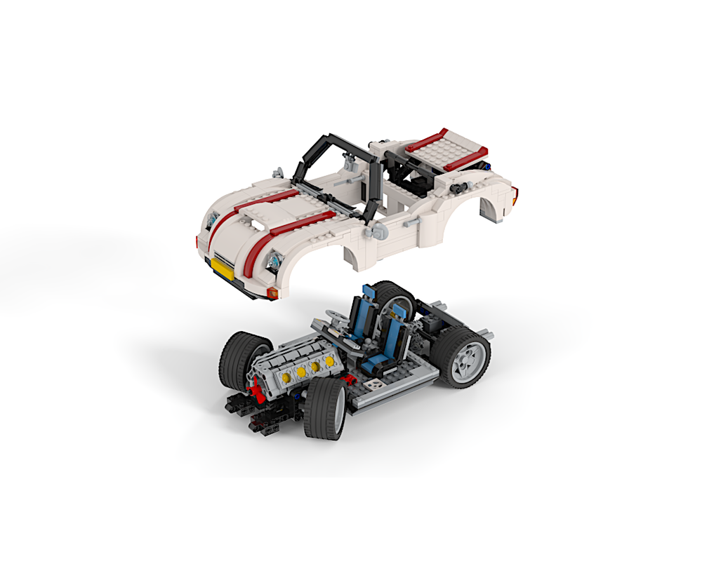 LEGO MOC Cooler Convertible by dougalf | Rebrickable - Build with LEGO