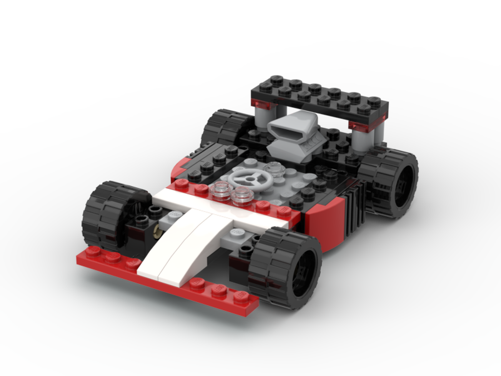 Lego Moc 31100 Formula One Car By Legoford Rebrickable Build With Lego