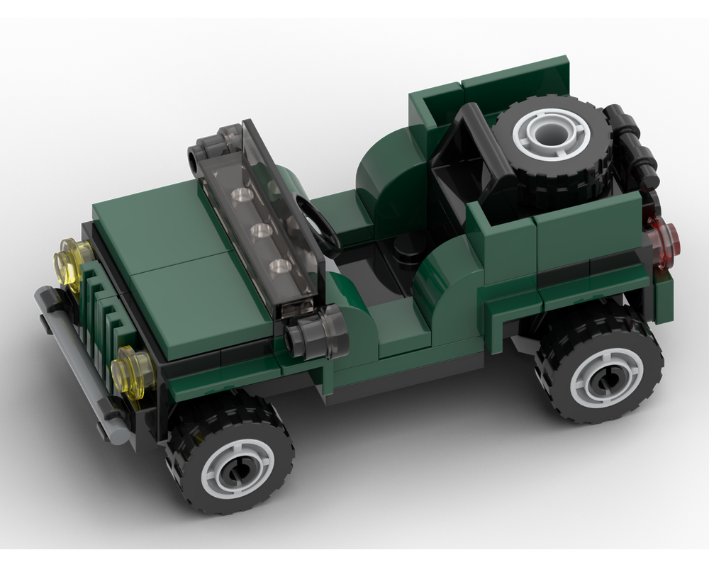 LEGO MOC Improved Jungle Cruiser (20004-1 MOD) by R00T5 | Rebrickable ...