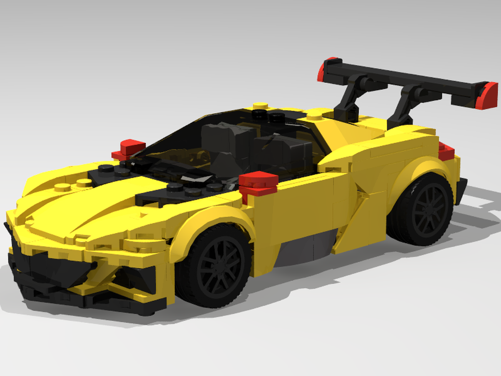 LEGO MOC-73432 Chevy Corvette C8-R by deconsnowman | Rebrickable ...