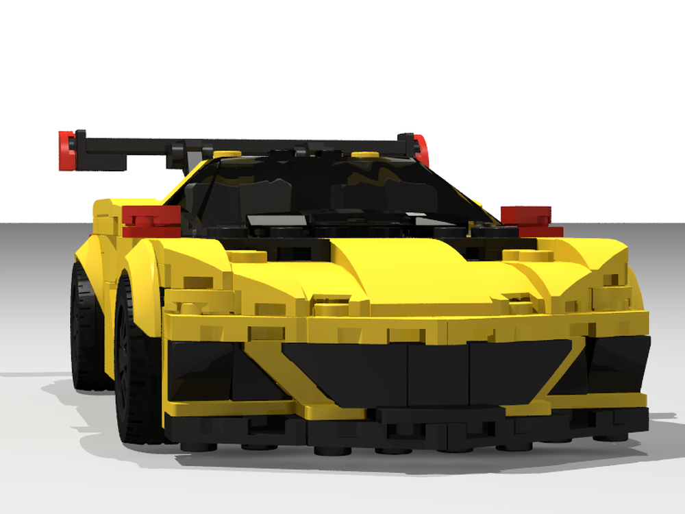 LEGO MOC Chevy Corvette C8-R by deconsnowman | Rebrickable - Build with ...
