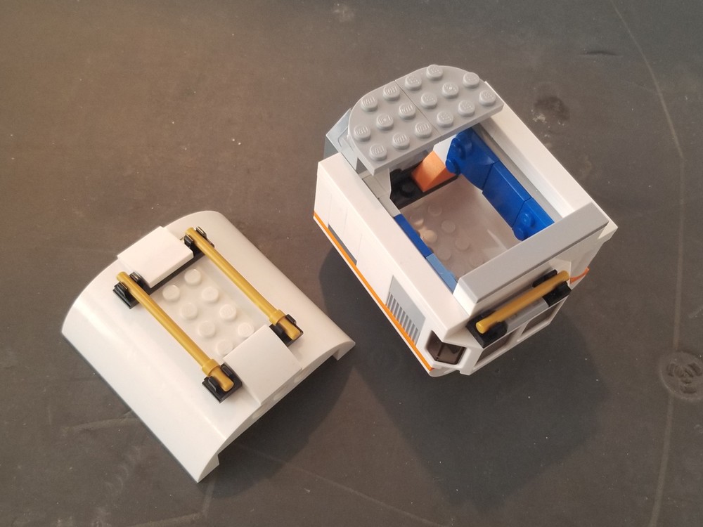 Lego Moc Lunar Gateway Bedroom 2 By Hal9001 Rebrickable Build With Lego