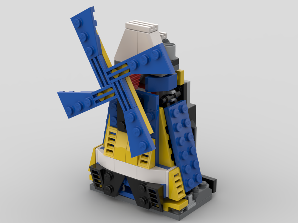 LEGO MOC 31087 - Windmill by KlintIsztvud | Rebrickable - Build with LEGO