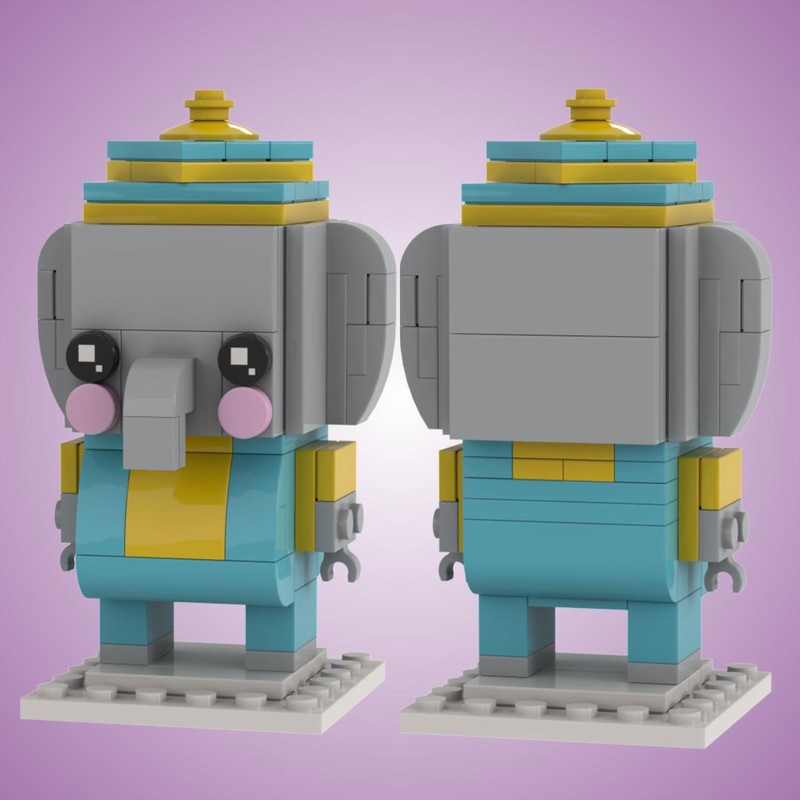LEGO MOC Elephant Buddy by SkyCaptain | Rebrickable - Build with LEGO