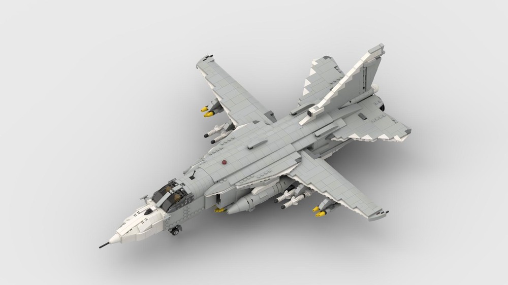 LEGO MOC Sukhoi Su-24 | 1:34 Scale by DarthDesigner | Rebrickable - Build with LEGO