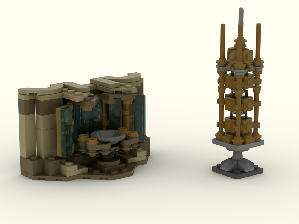Lego Moc Pensieve And Dumbledores Memory Cabinet By Przemyslawek