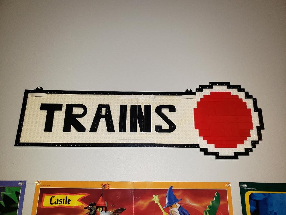 LEGO MOC Trains Theme Logo by Rocket Racer318 | Rebrickable - Build ...