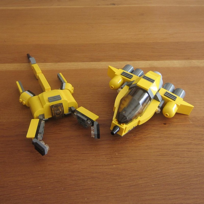 LEGO MOC 4888 Submarine Mu 01B-C by drosse | Rebrickable - Build with LEGO