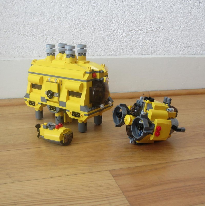 LEGO MOC 4888 Deep Sea Outpost by drosse | Rebrickable - Build with LEGO
