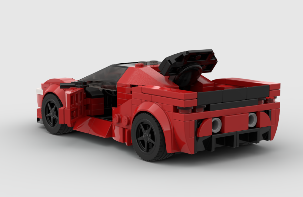 LEGO MOC Ferrari SF90 Stradale by Fakhri Argya | Rebrickable - Build ...