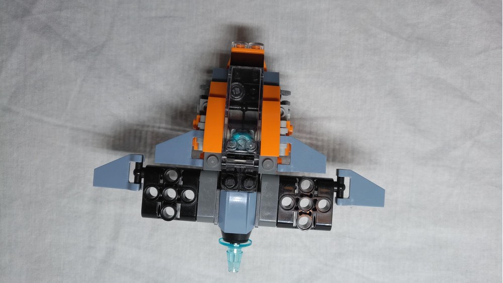 LEGO MOC Cyber Escape Capsule by Dafeld | Rebrickable - Build with LEGO