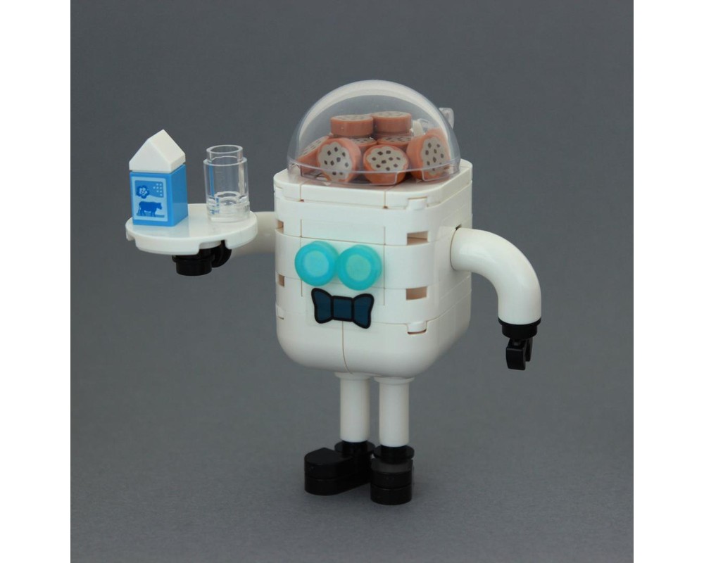 LEGO MOC Alfred the Butler Bot by Leewan | Rebrickable - Build with LEGO