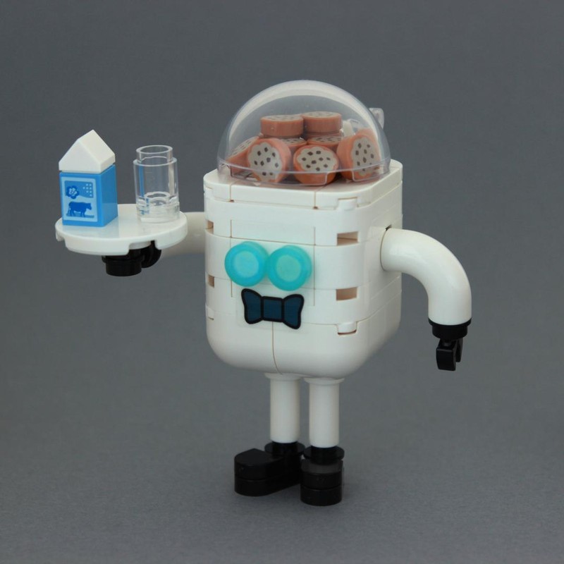 LEGO MOC Alfred the Butler Bot by Leewan | Rebrickable - Build with LEGO
