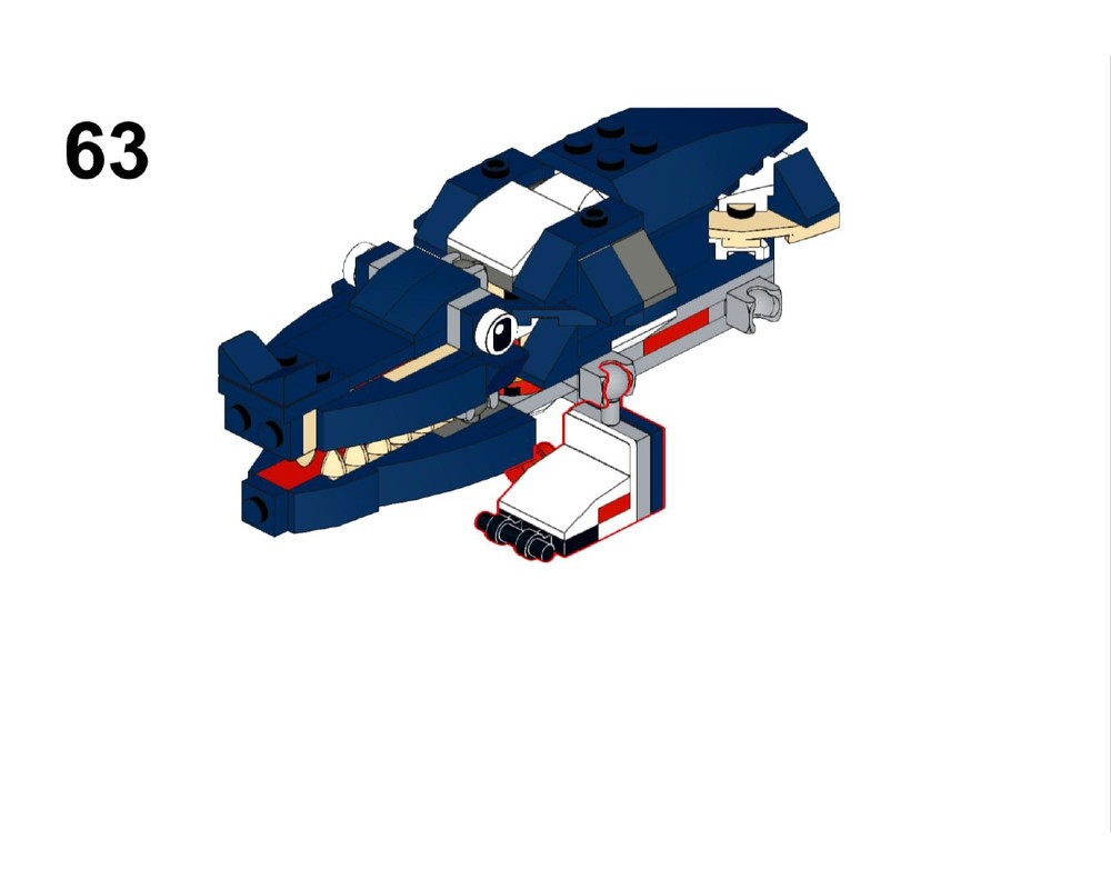LEGO MOC 31088 Crocodile Alternate Build by LegoDesigner | Rebrickable ...