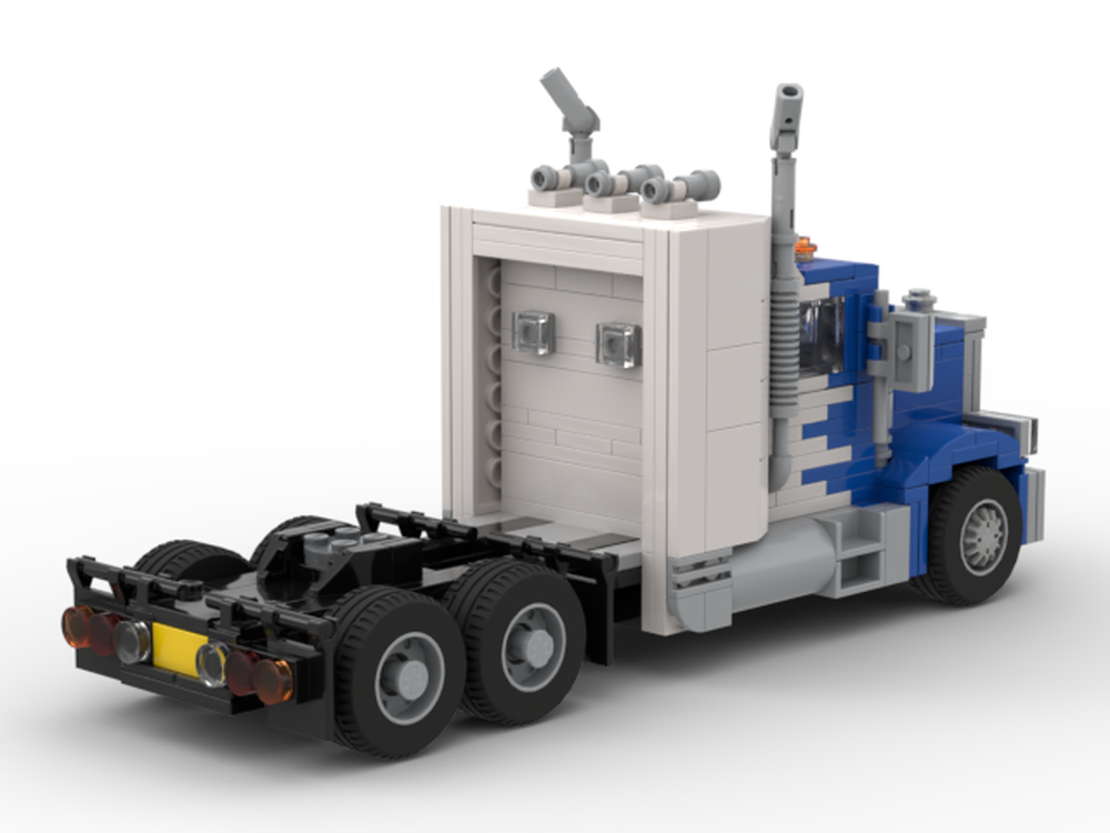 LEGO MOC US Semi Truck revised - 100 followers special by brickhead_07 ...