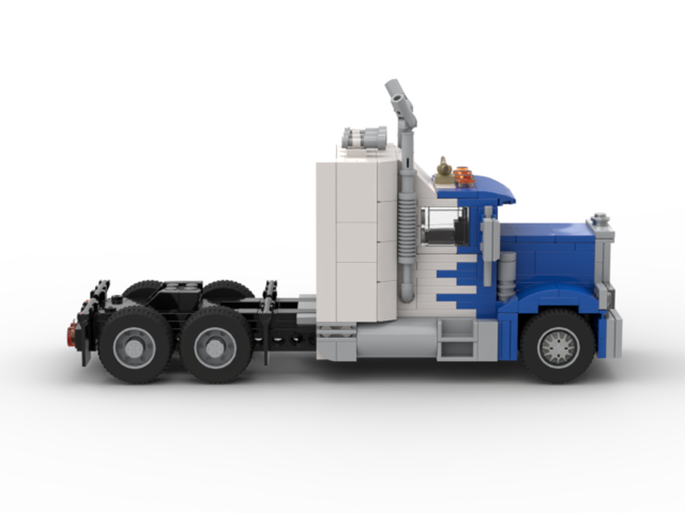 LEGO MOC US Semi Truck revised - 100 followers special by brickhead_07 ...