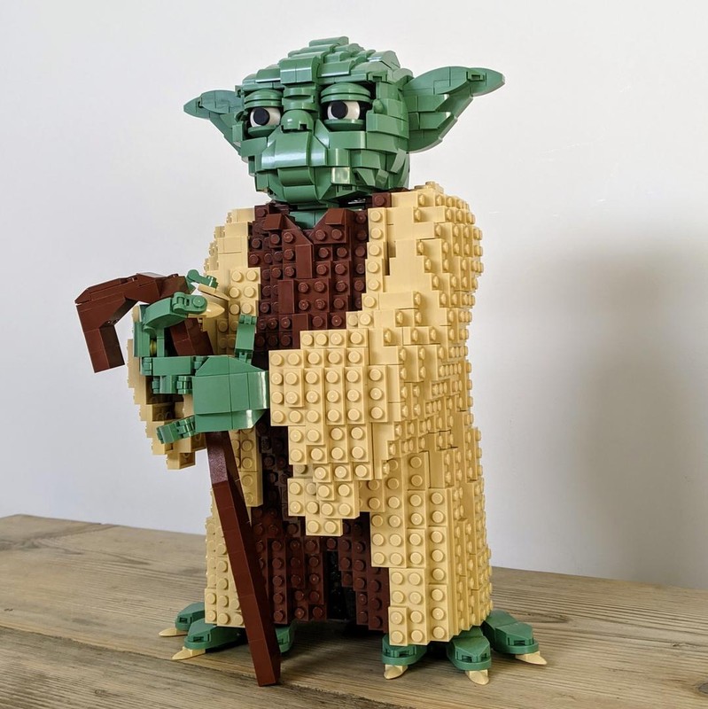 LEGO MOC Yoda Cane by glenn_tanner55 | Rebrickable - Build with LEGO
